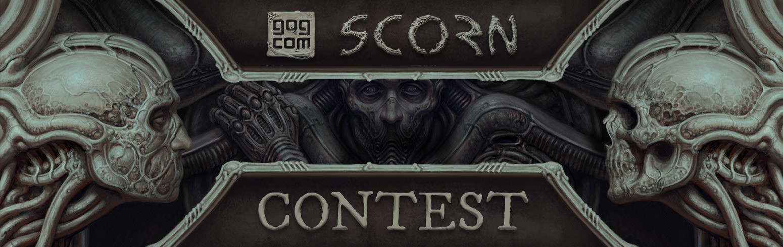 GOG's Scorn Contest: win branded Xbox controller, game art and game ...